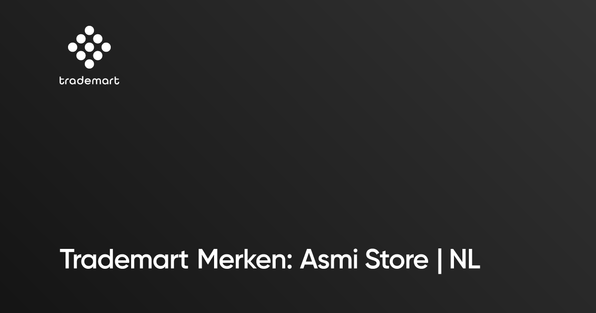 Trademart Merken: Asmi Store | NL