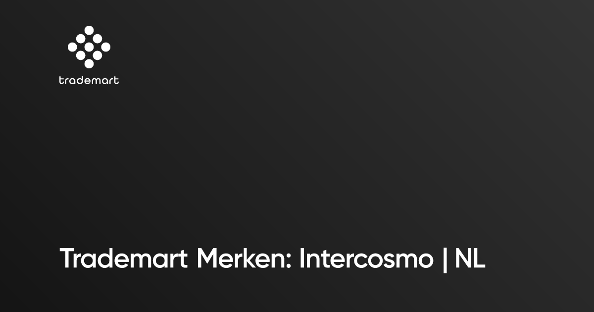 Trademart Merken: Intercosmo | NL